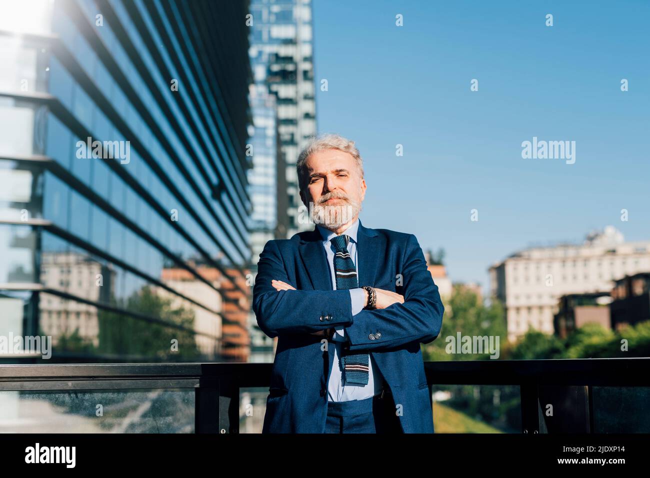 Portrait senior man standing outside hi-res stock photography and ...