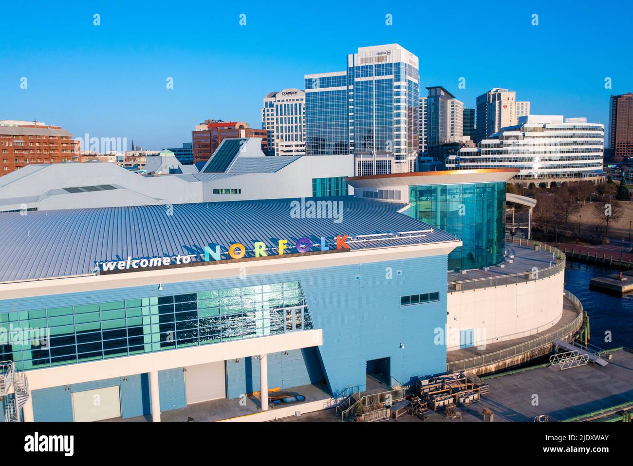 Norfolk virginia skyline hi-res stock photography and images - Alamy