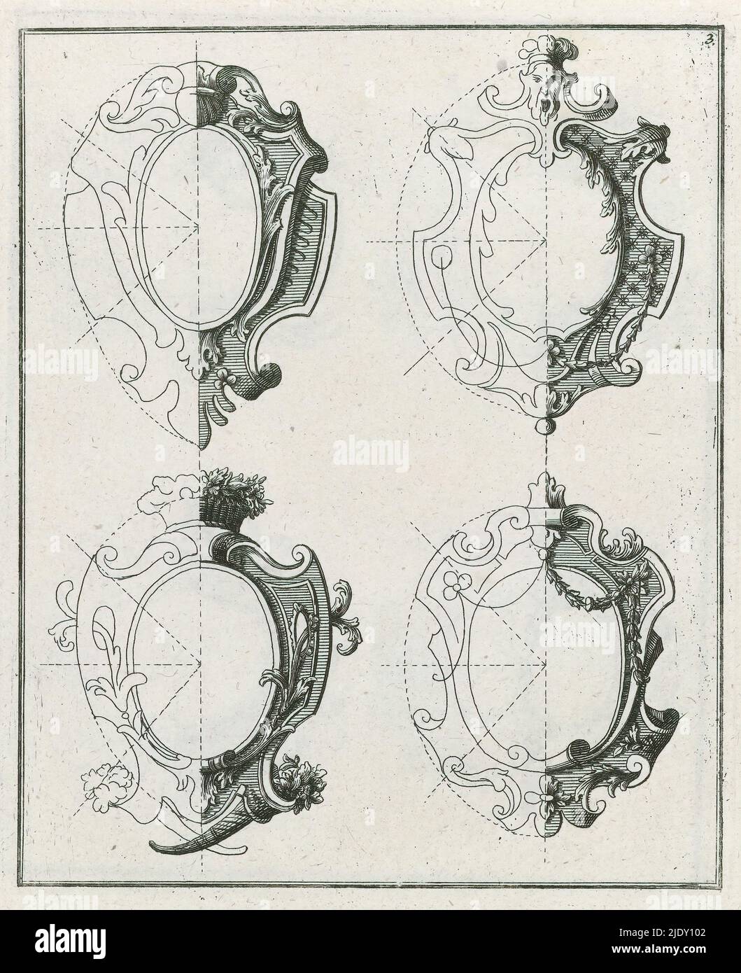 Shield lower left decorated hi-res stock photography and images - Alamy