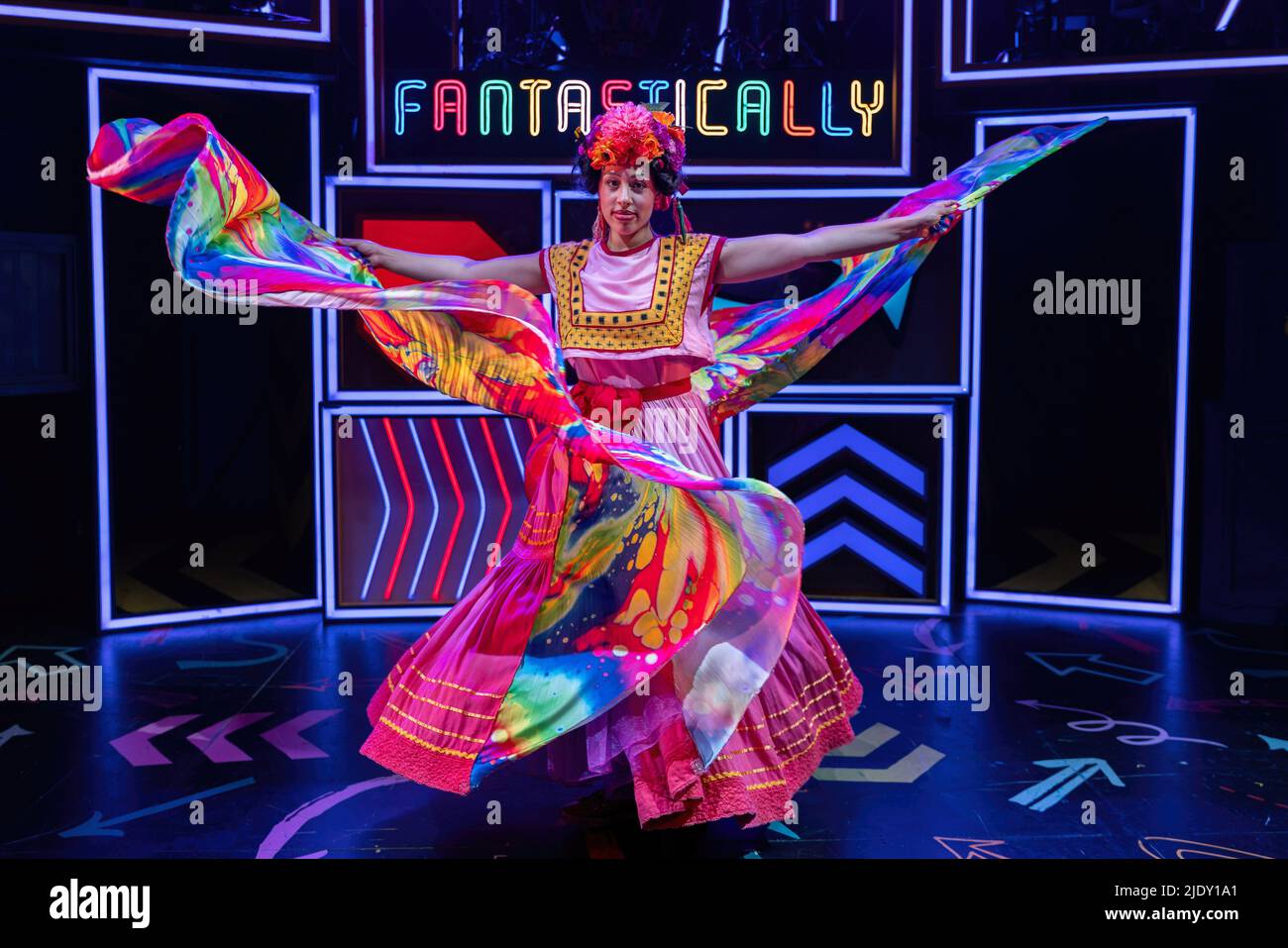 London, UK. 22nd June, 2022. Jade Kennedy as Frida Austen seen on stage ...