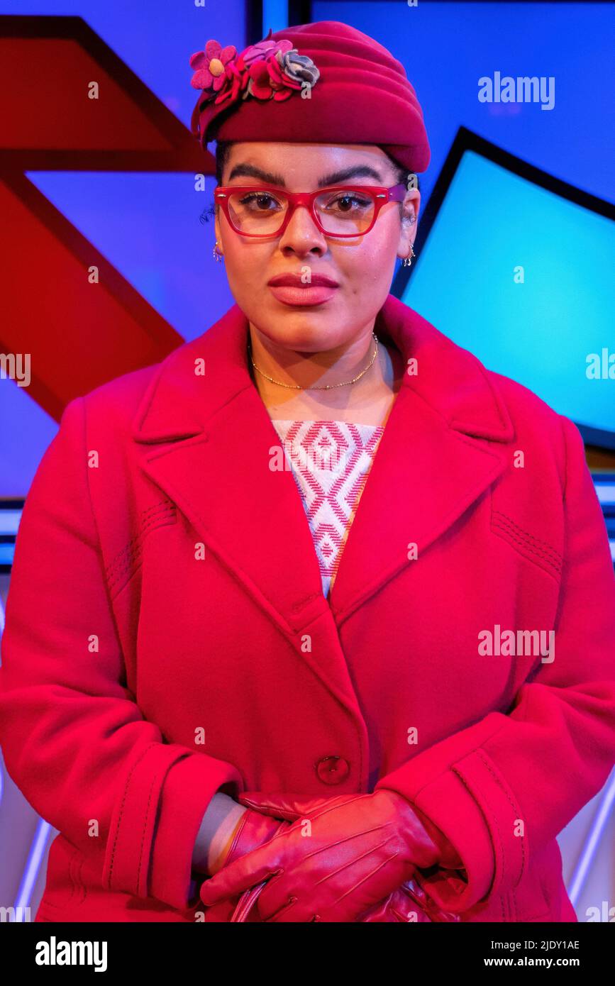 Renee Lamb as Rosa Parks seen on stage of Fantastically Great Women Who ...