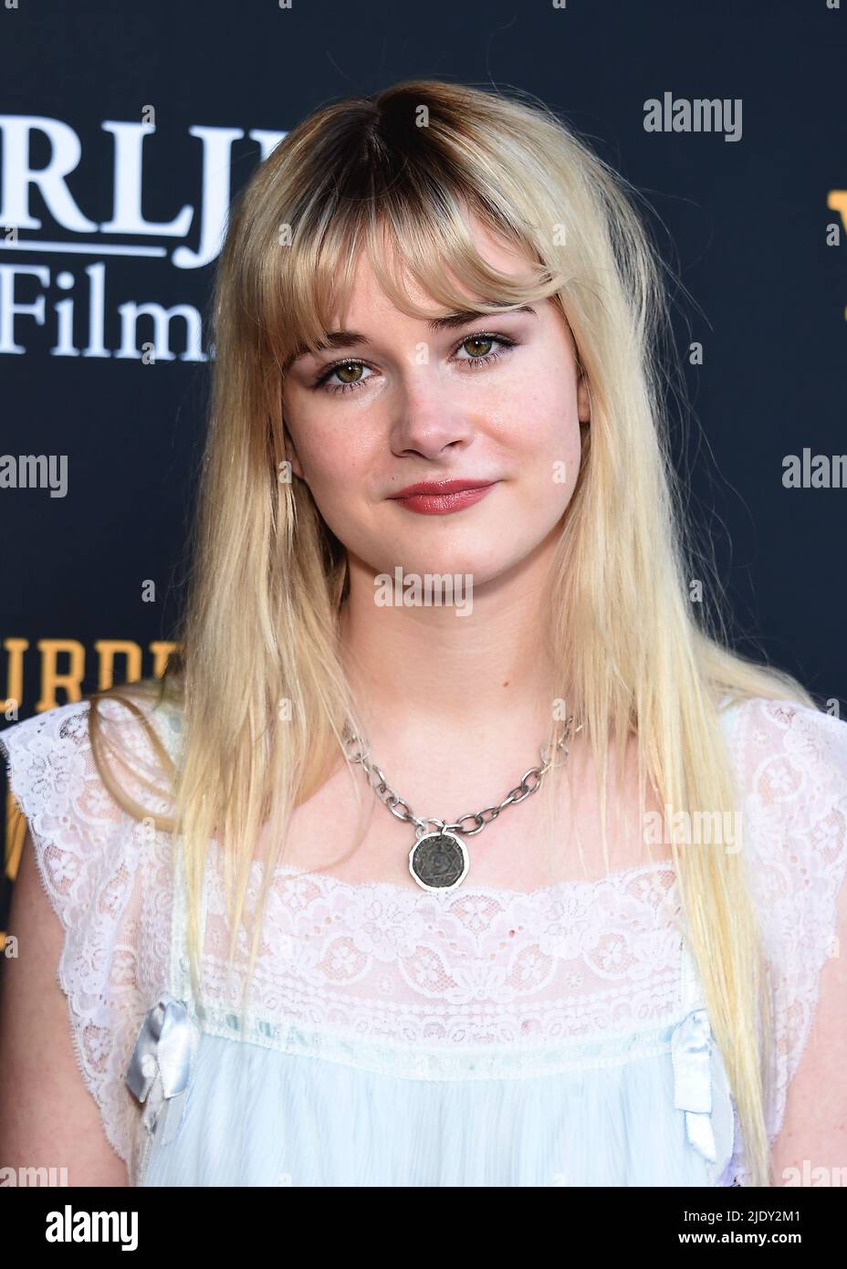 Los Angeles, CA, June 23, 2022. Harlow Jane walking on the red carpet ...