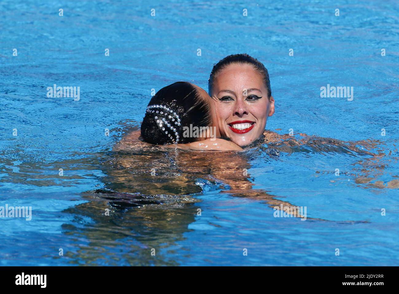 Budapest, Hungary. 23rd June, 2022. Megumi Field and Natalia Vega of ...