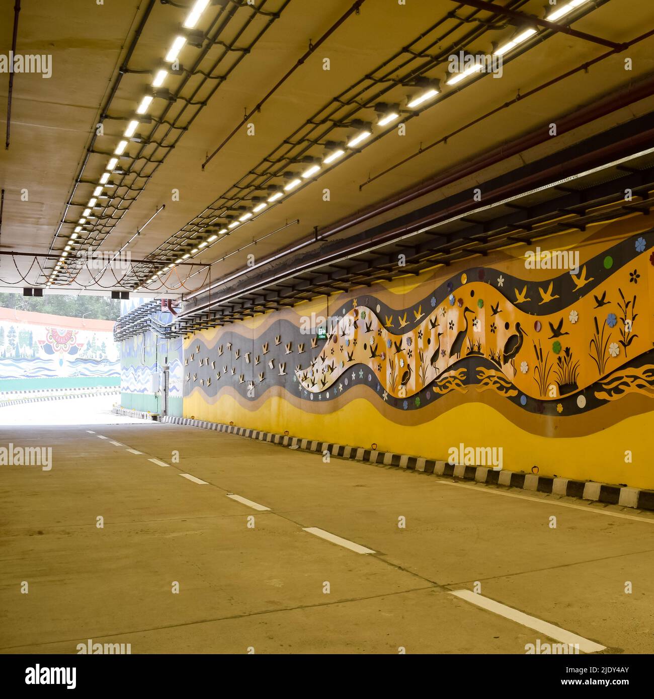 PM Narendra Modi dedicate Pragati tunnel and five underpass of Pragati ...