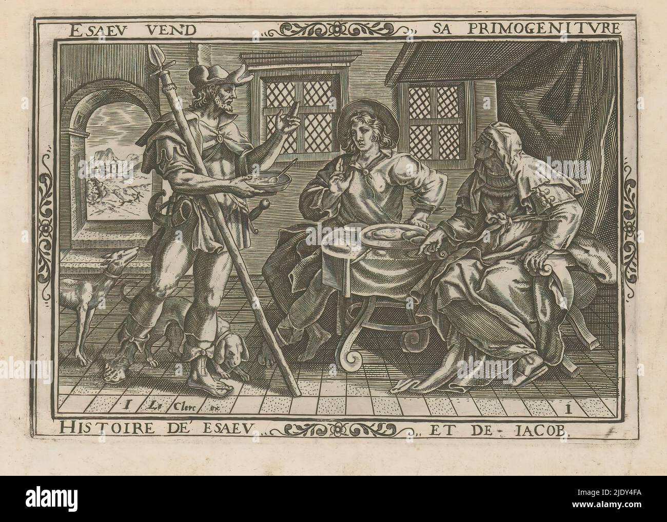 Esaeu vend sa primogeniture hi-res stock photography and images - Alamy