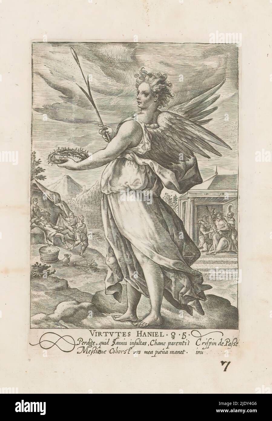 Archangel haniel hi-res stock photography and images - Alamy