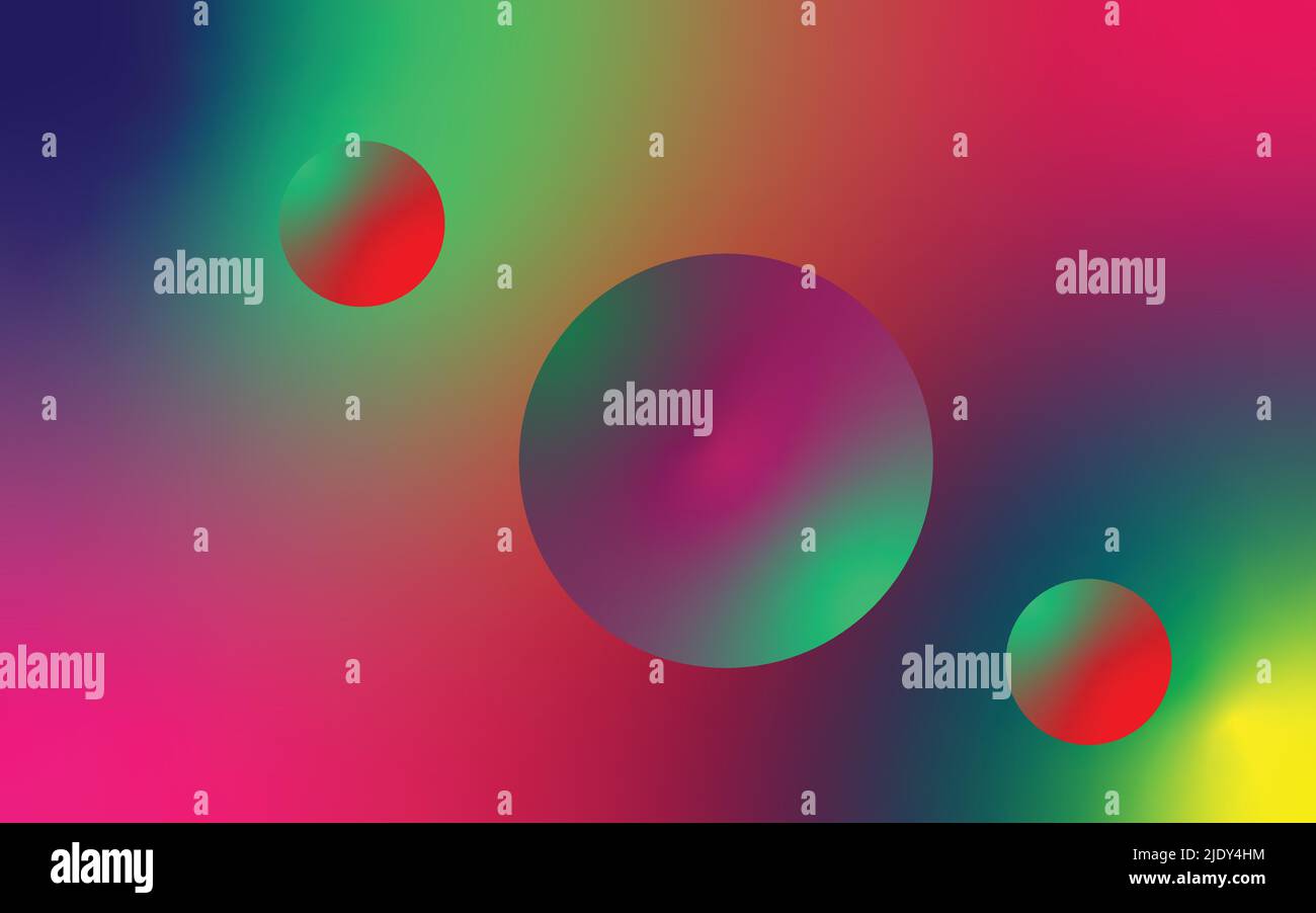 Gradient Background Wallpapar Artwork Illustration Stock Vector Image ...