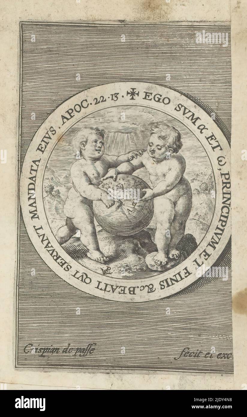 Putti representing gods word hi-res stock photography and images - Alamy