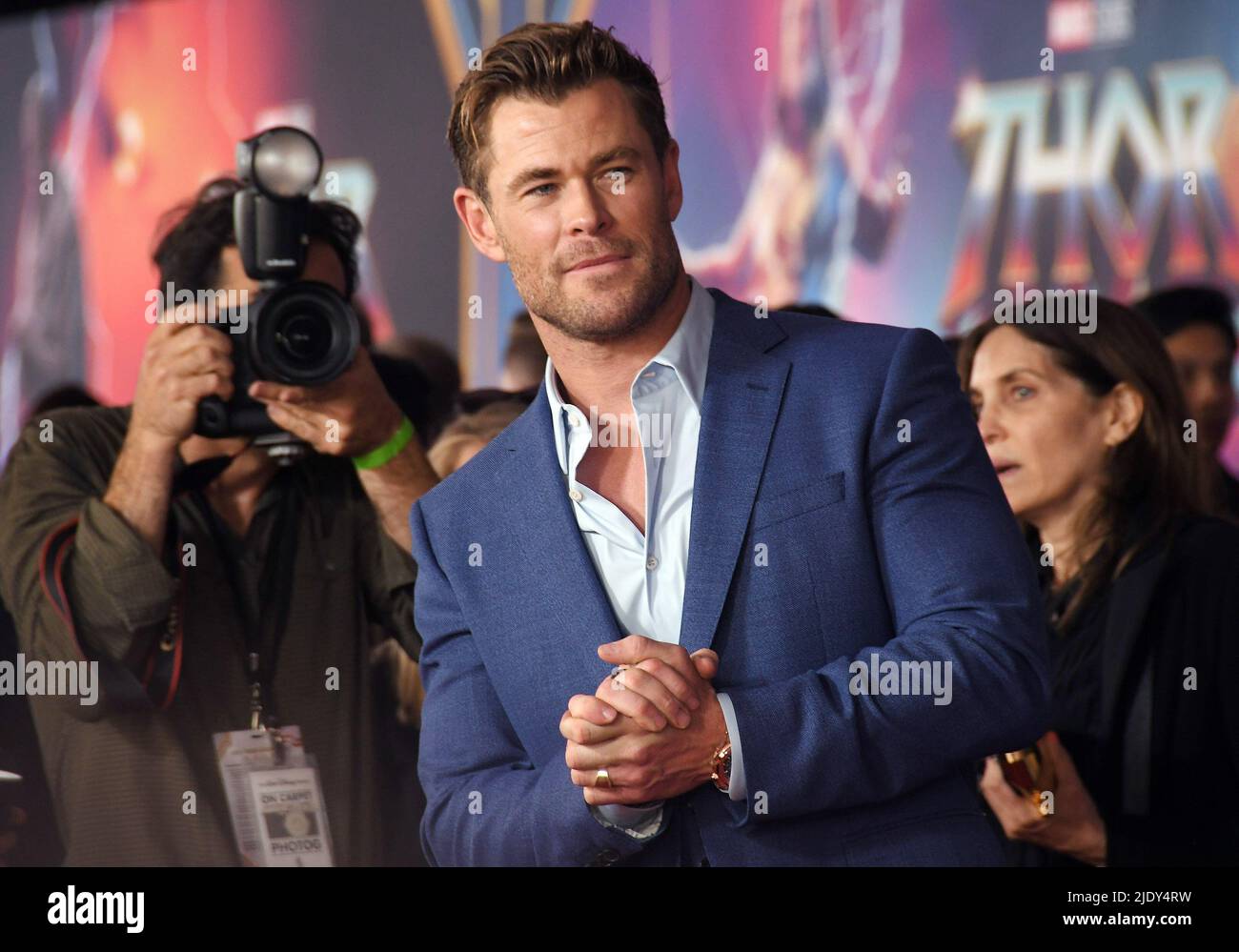 Thor love and thunder chris hemsworth hi-res stock photography and ...