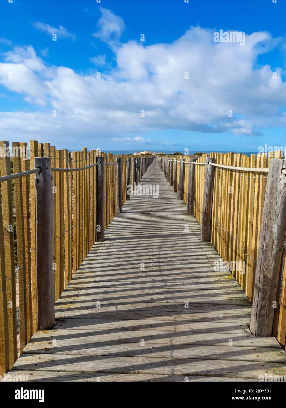 boardwalk through the sand dunes Stock Photo - Alamy
