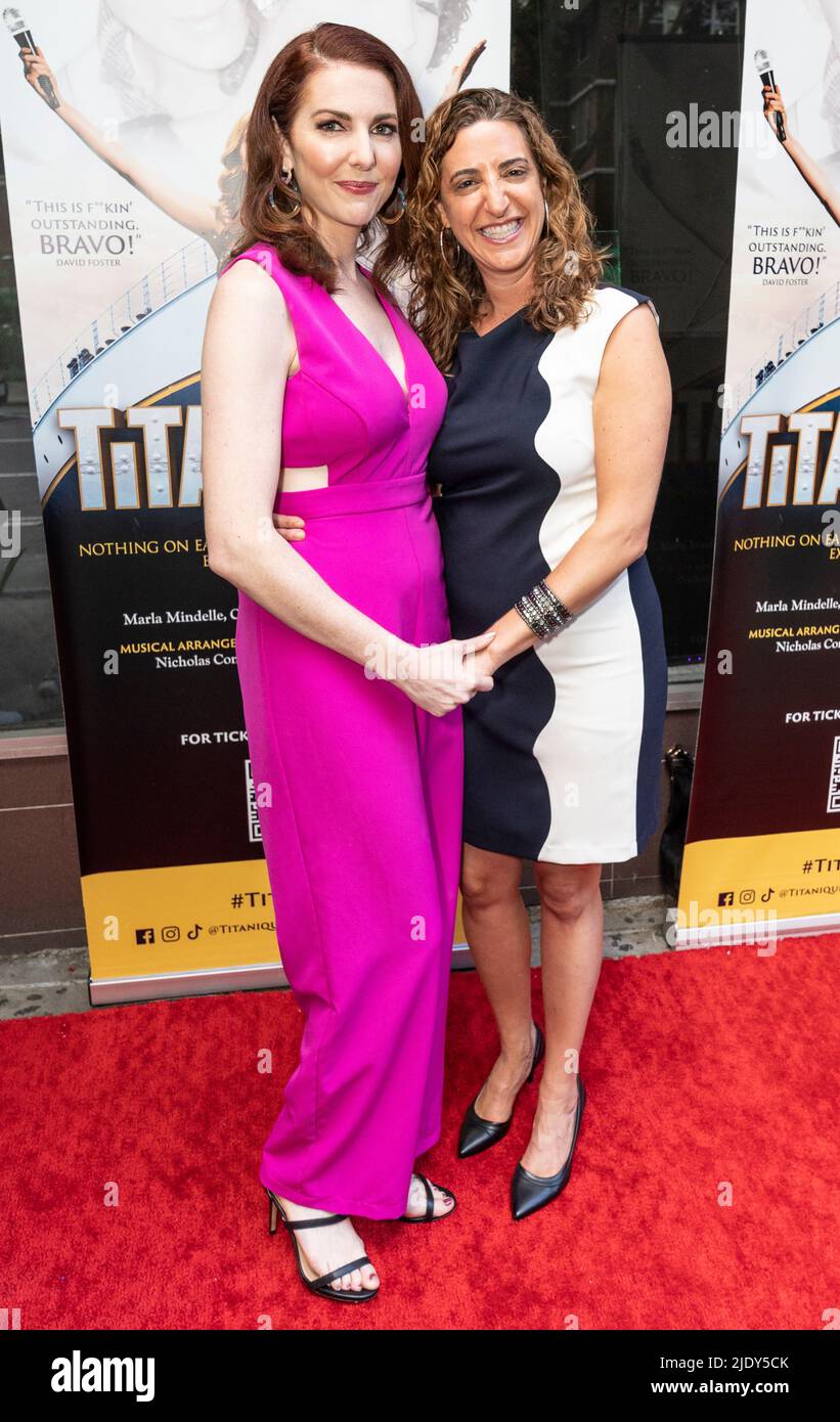 New York, NY - June 23, 2022: Marla Mindelle and Eva Price attend ...