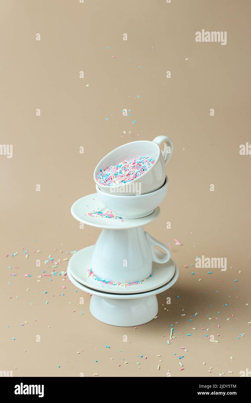 Pyramid of cups hi-res stock photography and images - Alamy