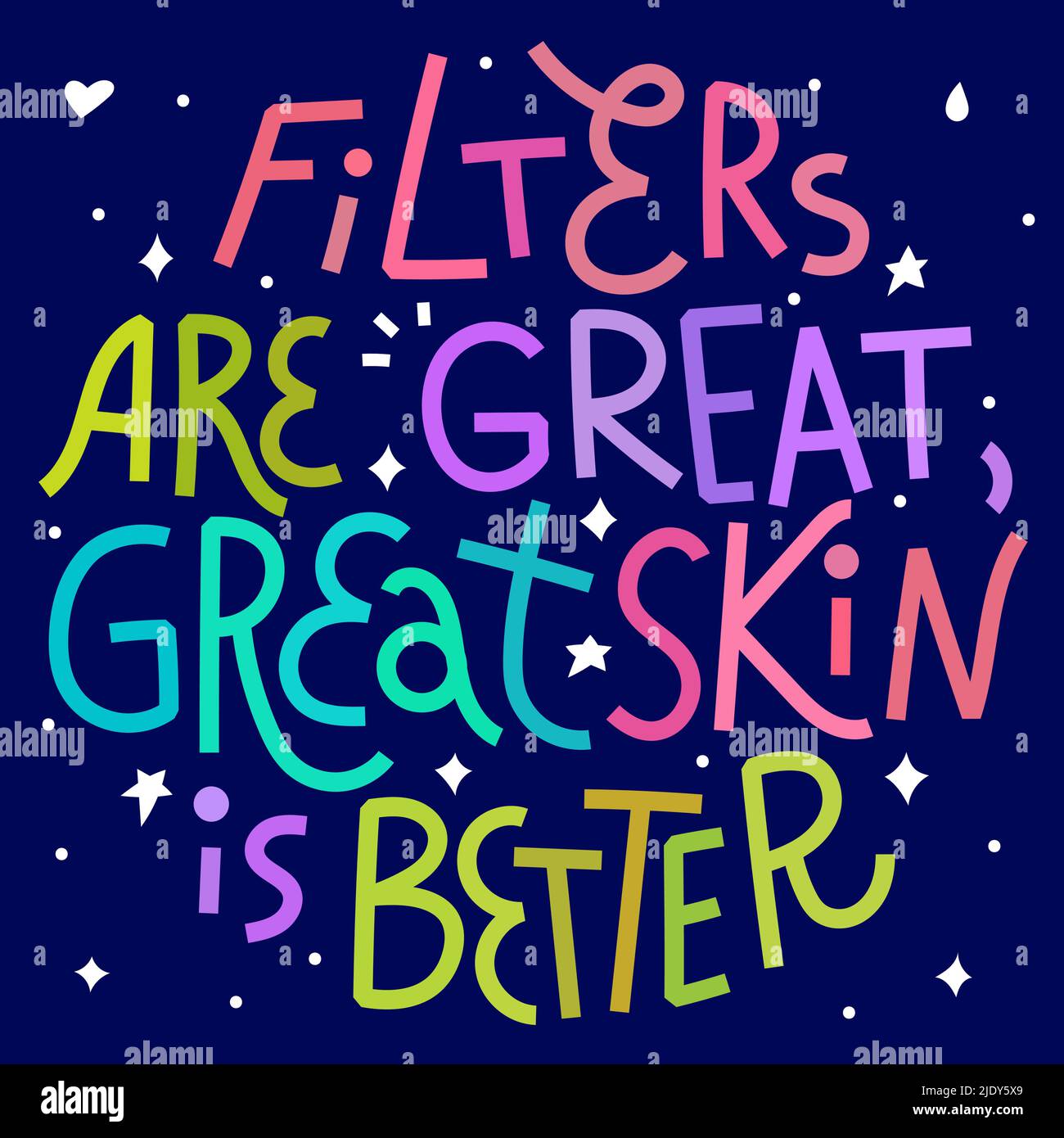 Beauty great skin Stock Vector Images - Alamy