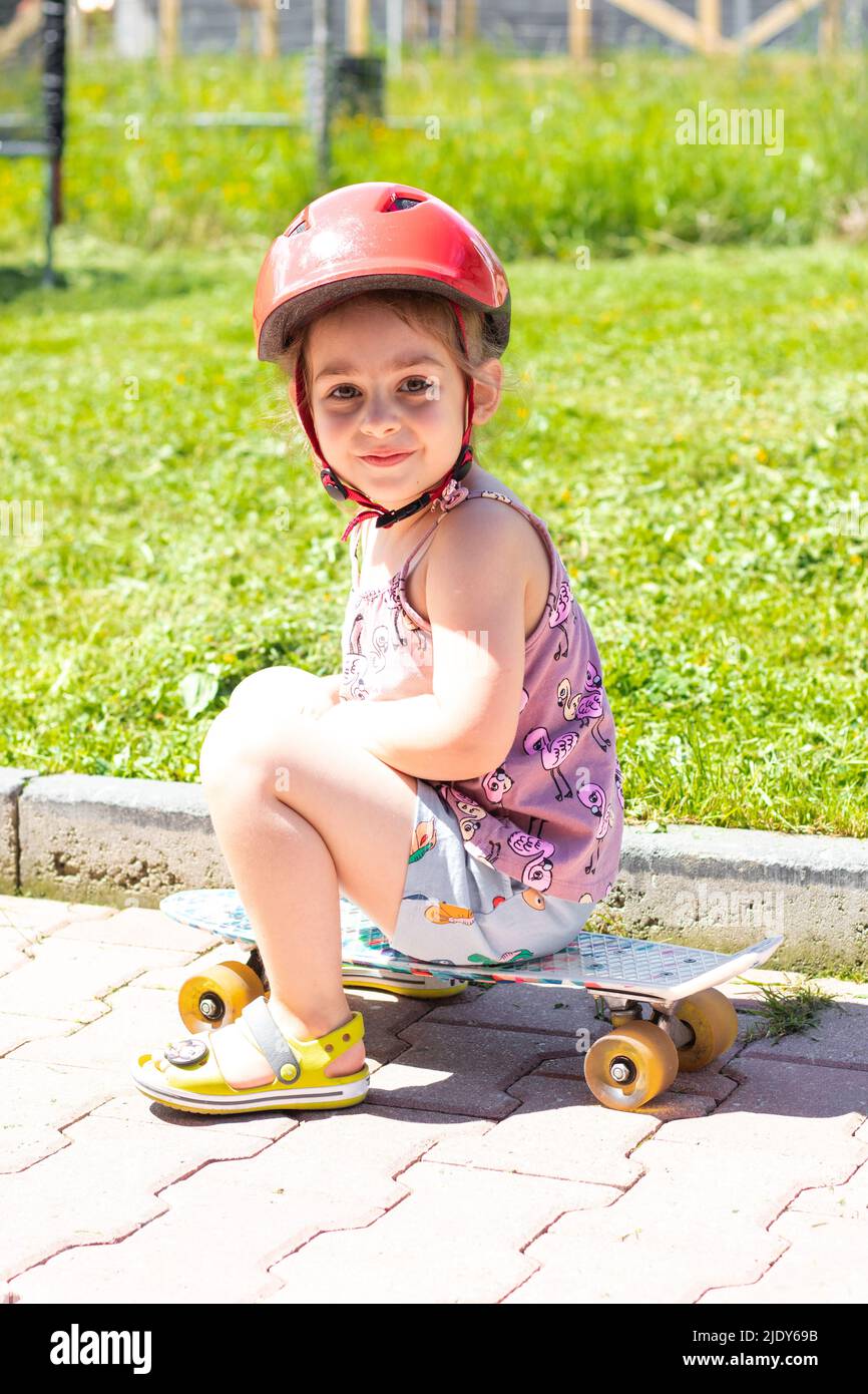 little child playing on the playground Stock Photo - Alamy