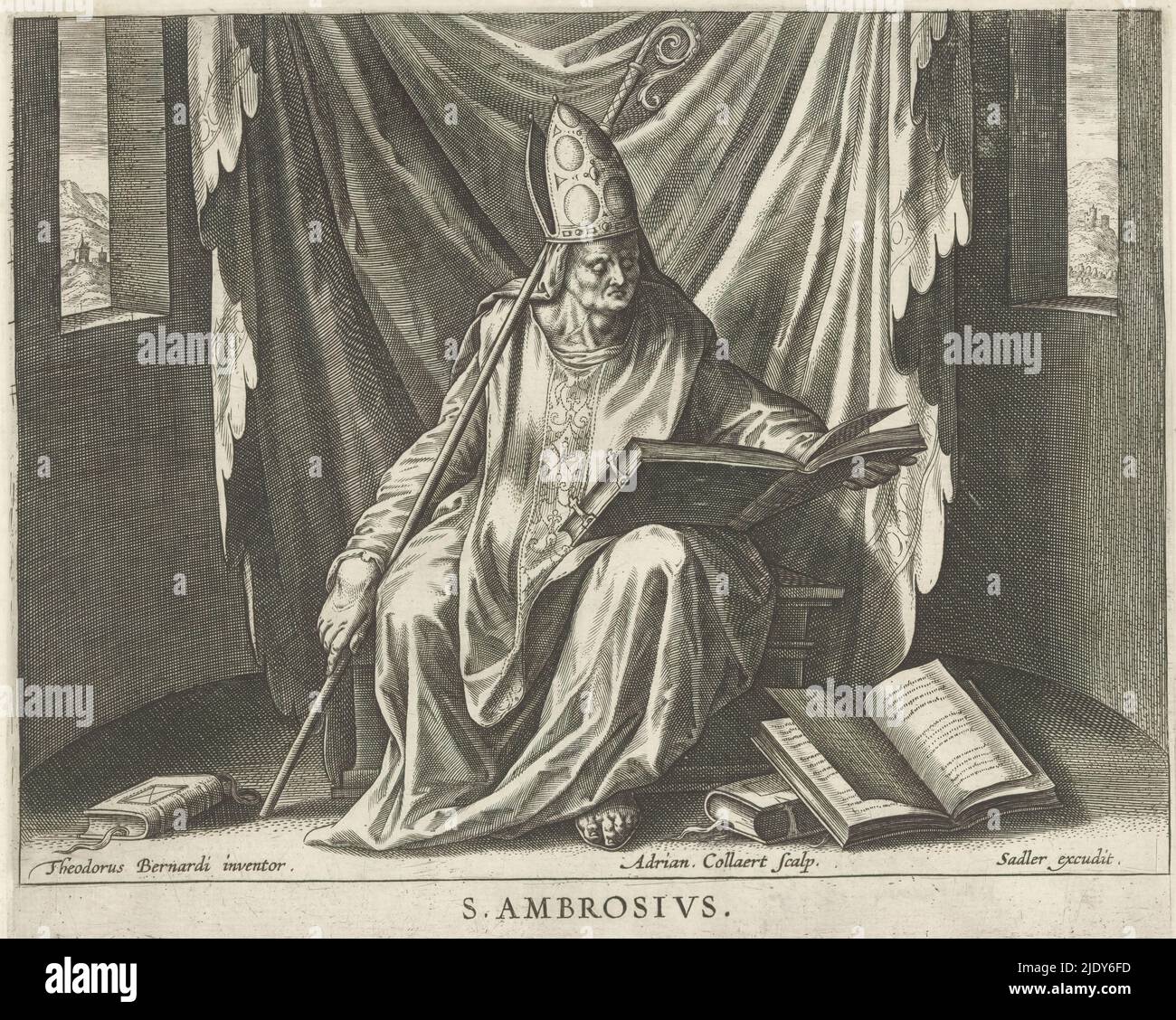 Church Father Ambrose, The Four Church Fathers (series title), Saint ...