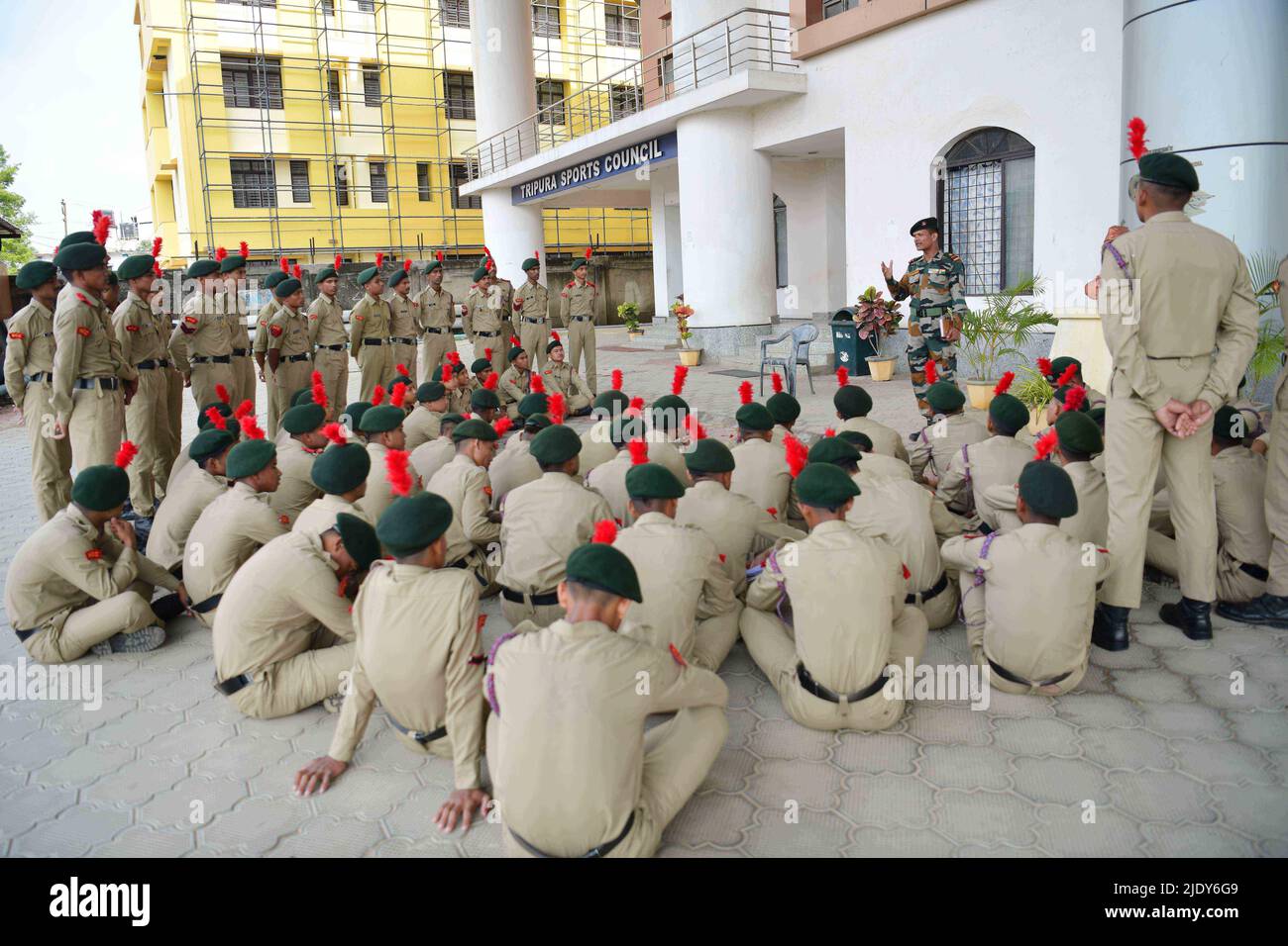 Ncc national cadet corps cadet india hi-res stock photography and ...