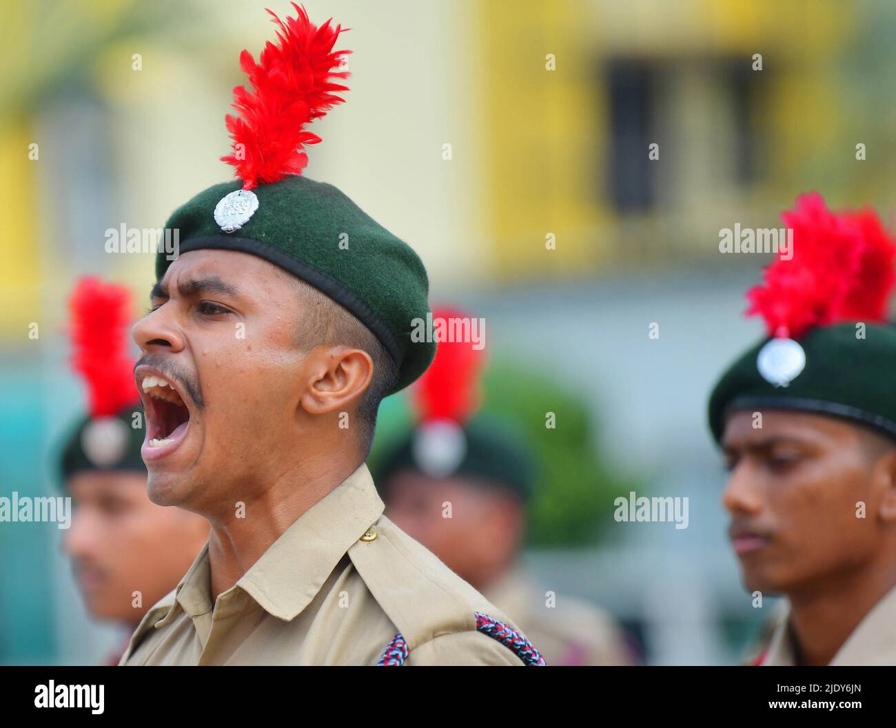 Ncc national cadet corps cadet india hi-res stock photography and ...