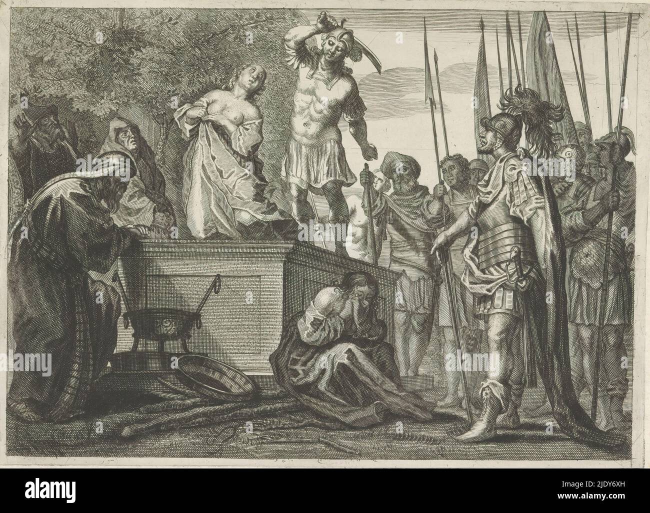 Sacrifice of Polyxena, Metamorphoses of Ovid (series title), Polyxena ...