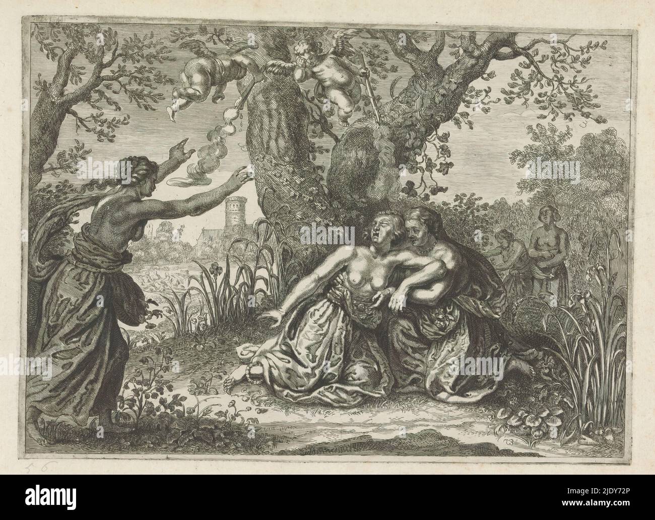 Egeria mourns the death of Numa Pompilius, Metamorphoses by Ovid ...
