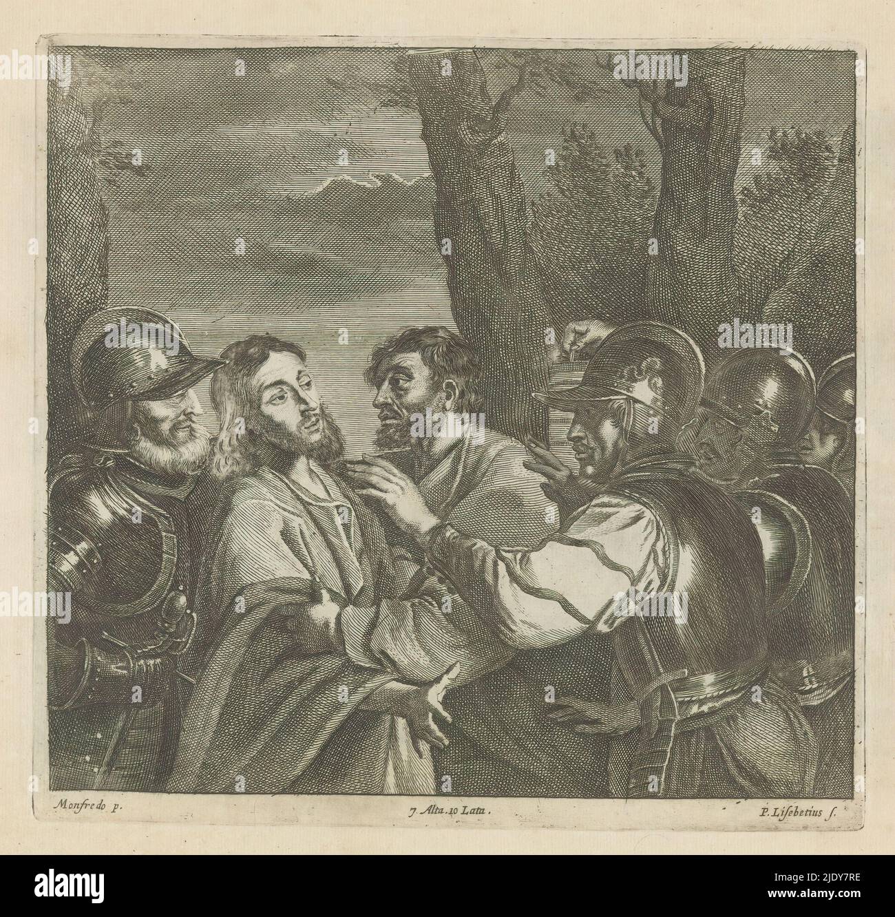 Judas embraces christ hi-res stock photography and images - Alamy