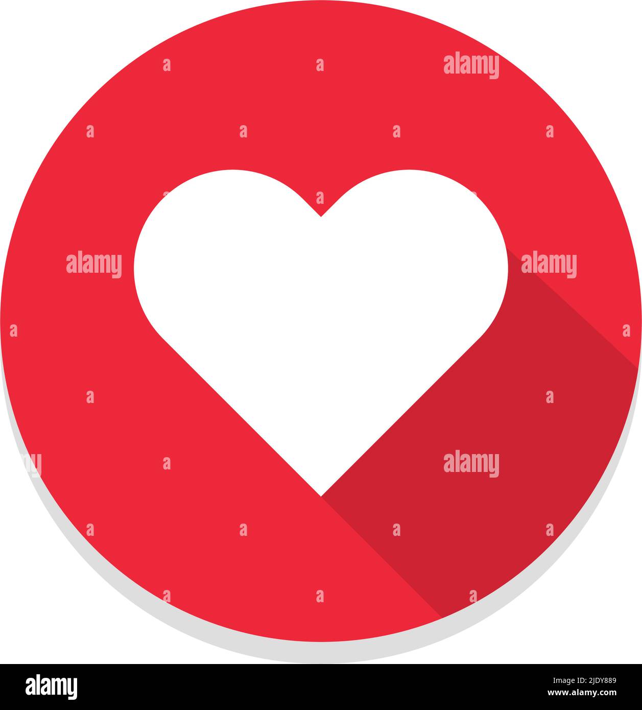 Round heart Stock Vector Images - Alamy