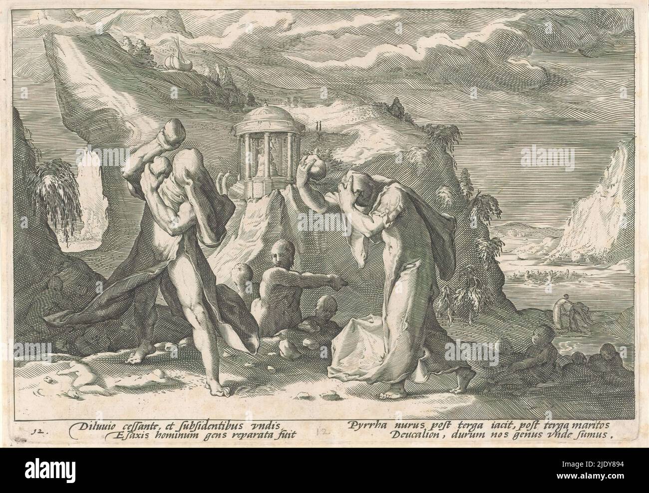 Pyrrha survived hi-res stock photography and images - Alamy