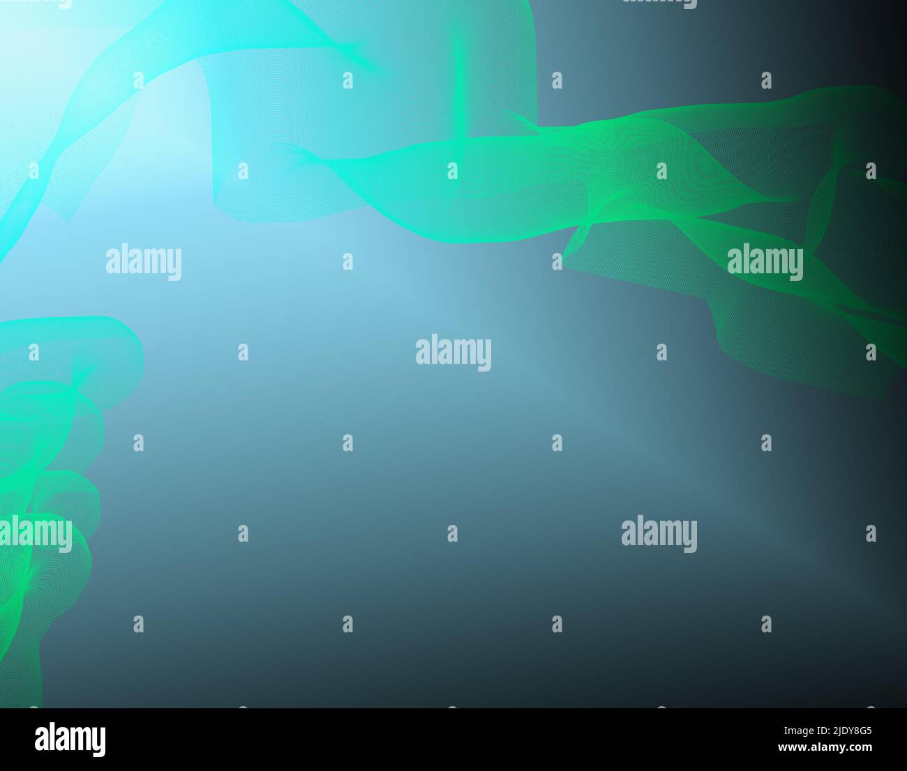 Abstract curve line background, lblue and green gradient graphic design ...