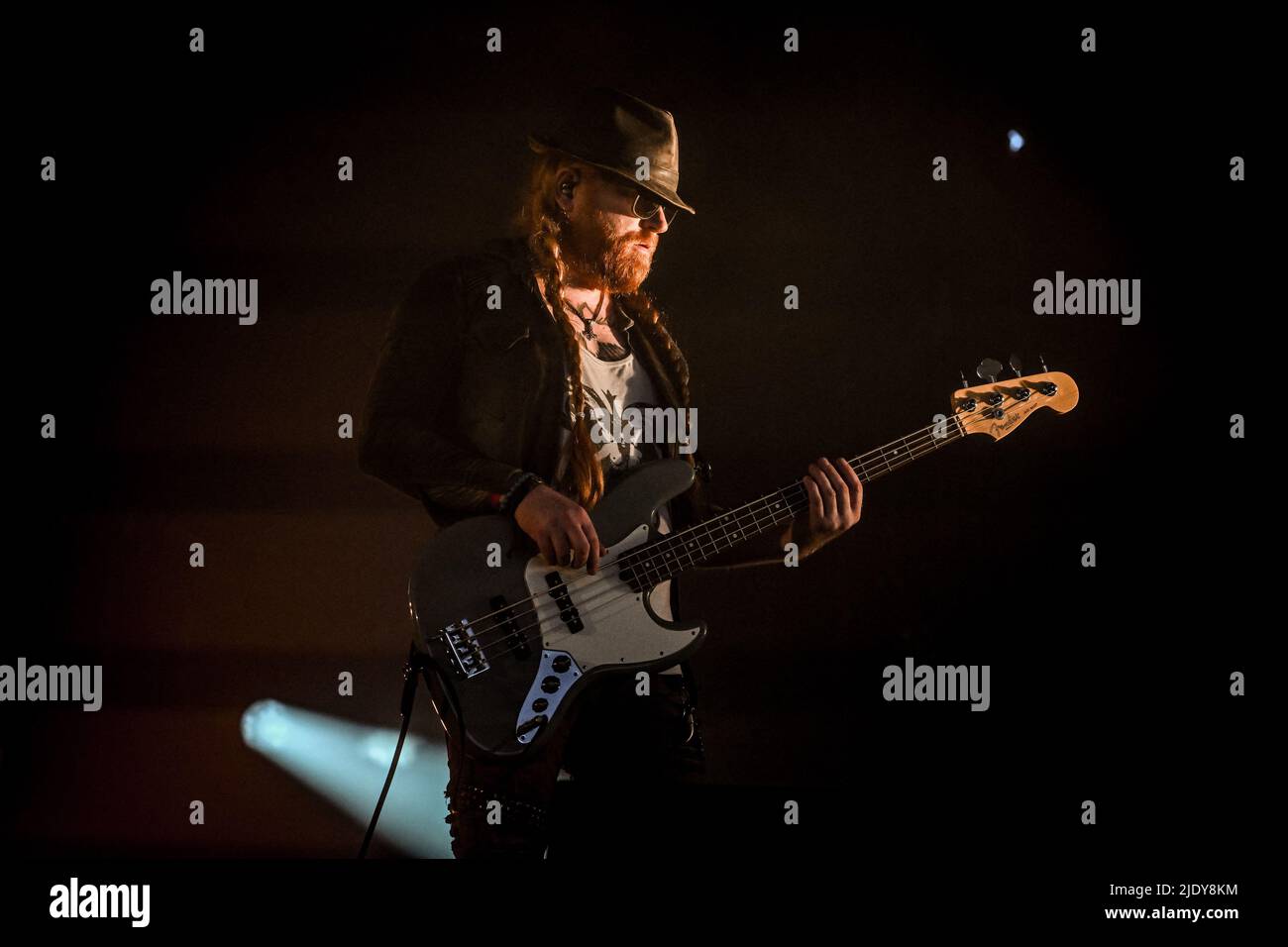 Clisson, France on June 24, 2022. Solstafir performing live during day ...