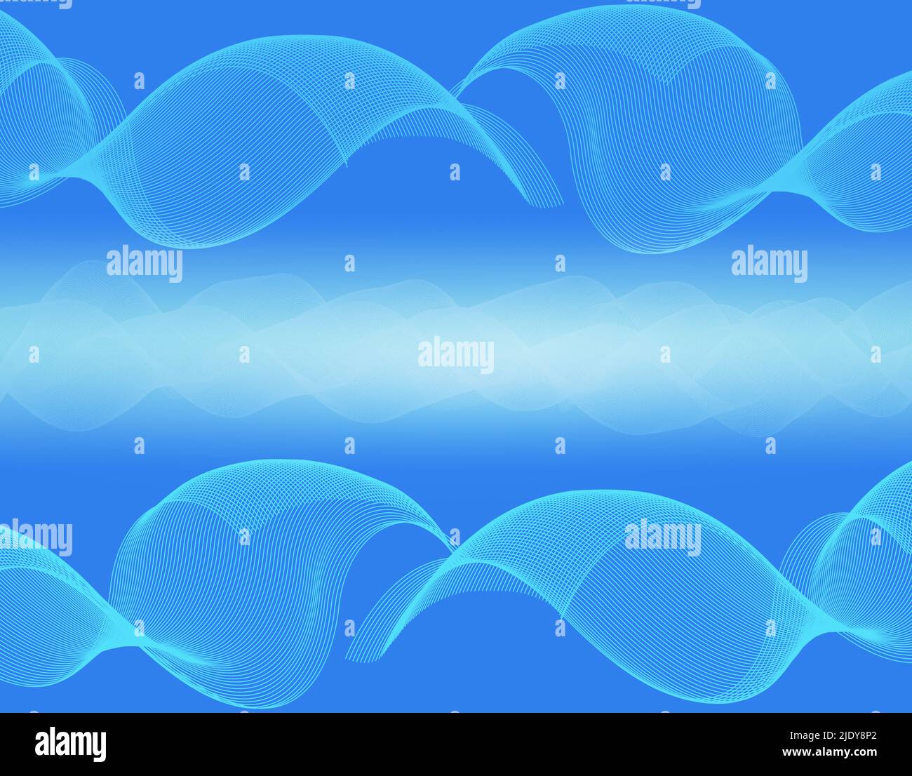 Abstract curve line background, light blue gradient graphic design ...