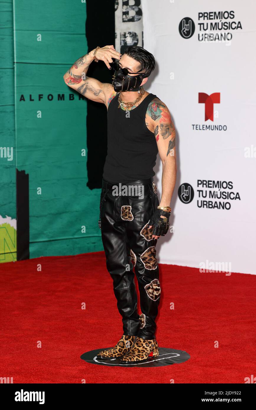 SAN JUAN, PUERTO RICO - JUNE 23: Lena Tavarez attends Premios Tu Música ...