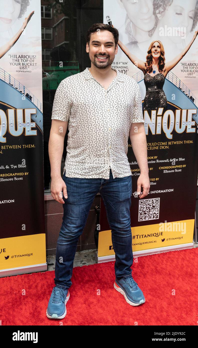 New York, New York, USA. 23rd June, 2022. Nicholas Connell attends ...