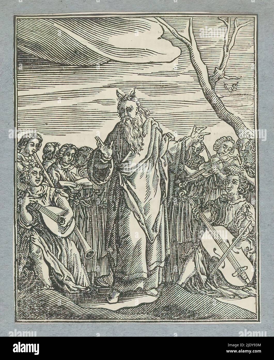 Moses stands amidst hi-res stock photography and images - Alamy