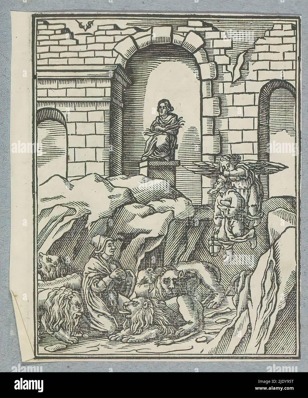 Daniel lions angel hi-res stock photography and images - Alamy