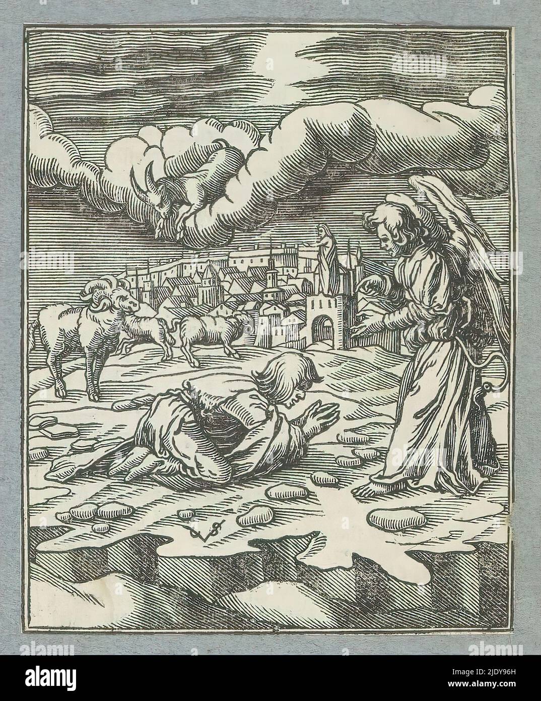 Archangel gabriel explains hi-res stock photography and images - Alamy