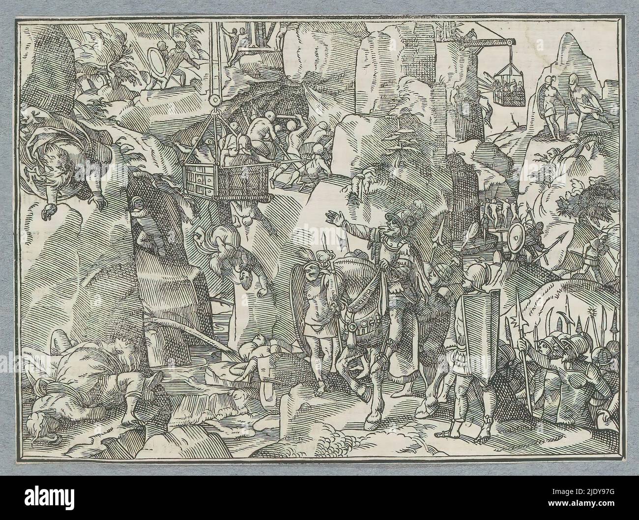 King herod fights robbers hi-res stock photography and images - Alamy