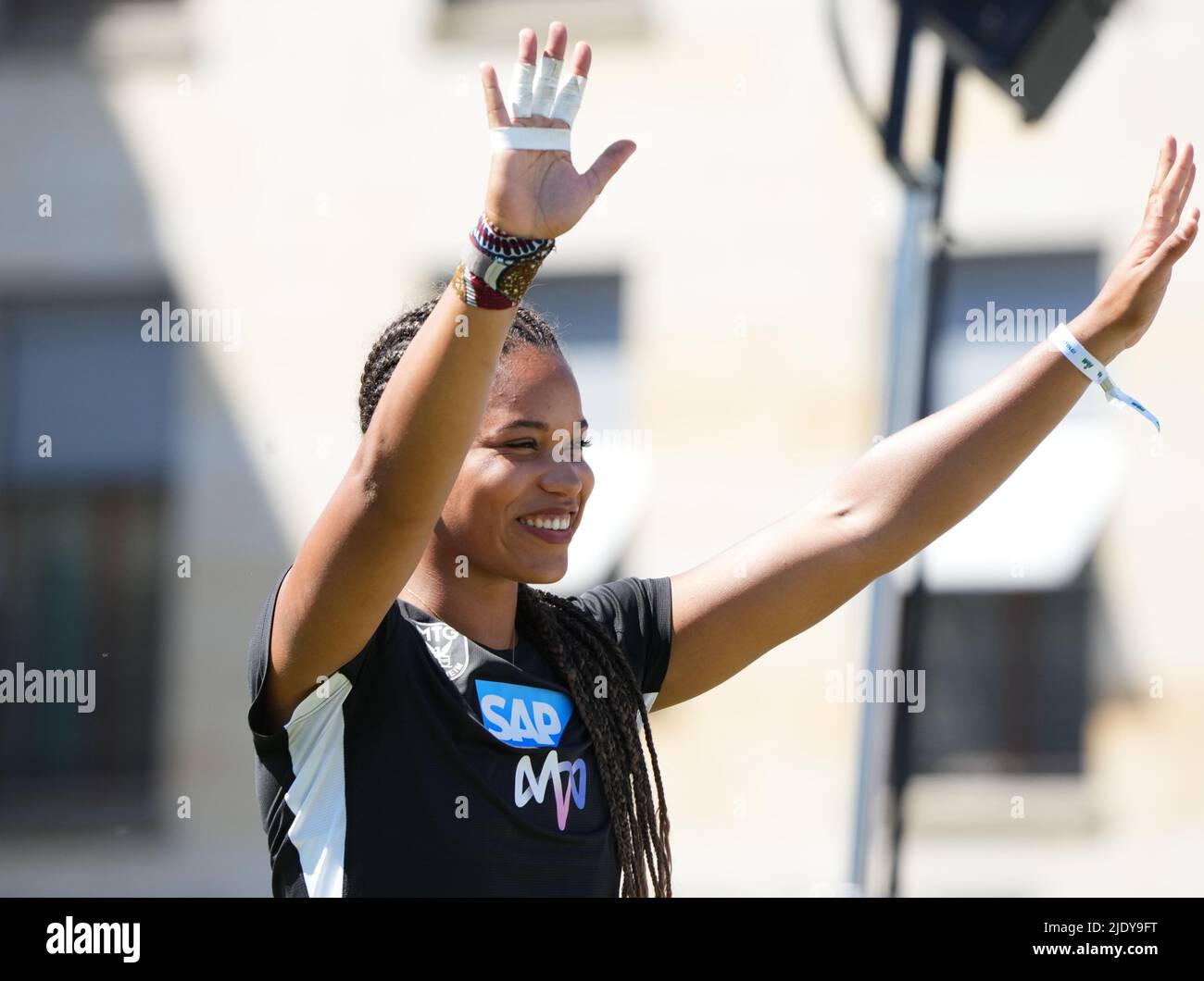 Berlin, Germany. 23rd June, 2022. Athletics: German championships ...