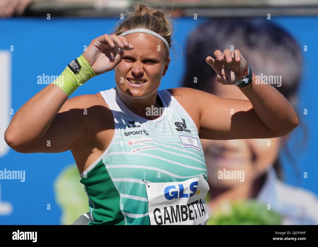 Berlin, Germany. 23rd June, 2022. Athletics: German championship ...