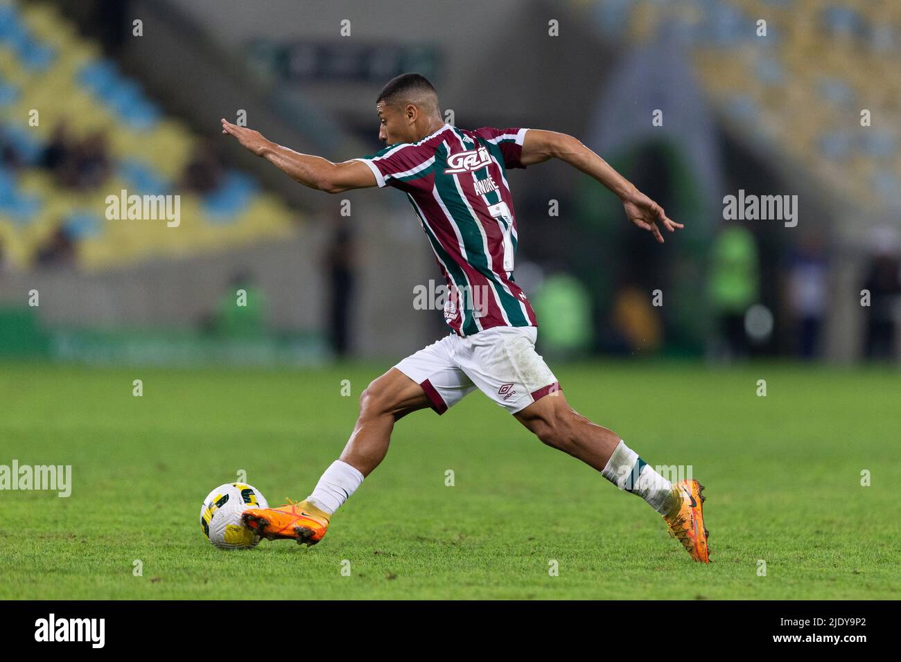 Rio de Janeiro, Brazil. 23 06 2022, Andre Trindade of Fluminense during ...