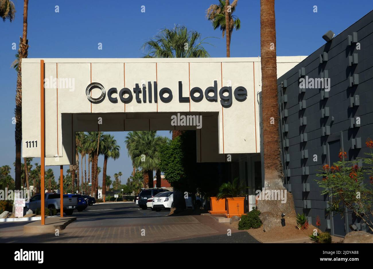 Palm Springs, California, USA 11th June 2022 A general view of ...