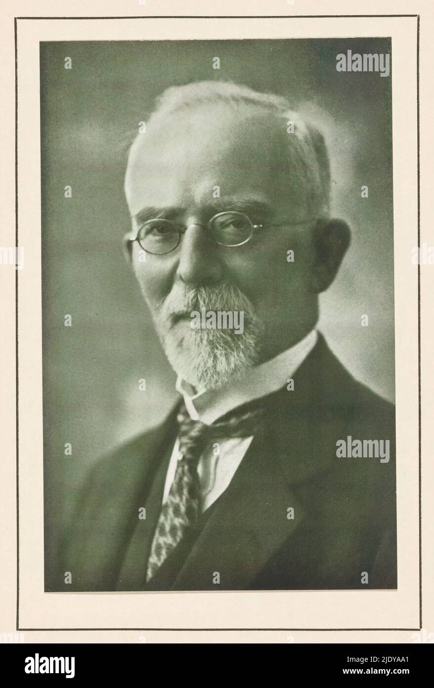 Portrait of Benjamin Dawson Maggs, Portrait on the inside of a ...