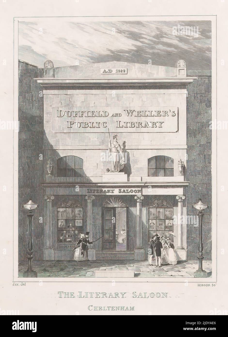 Literary saloon cheltenham hi-res stock photography and images - Alamy