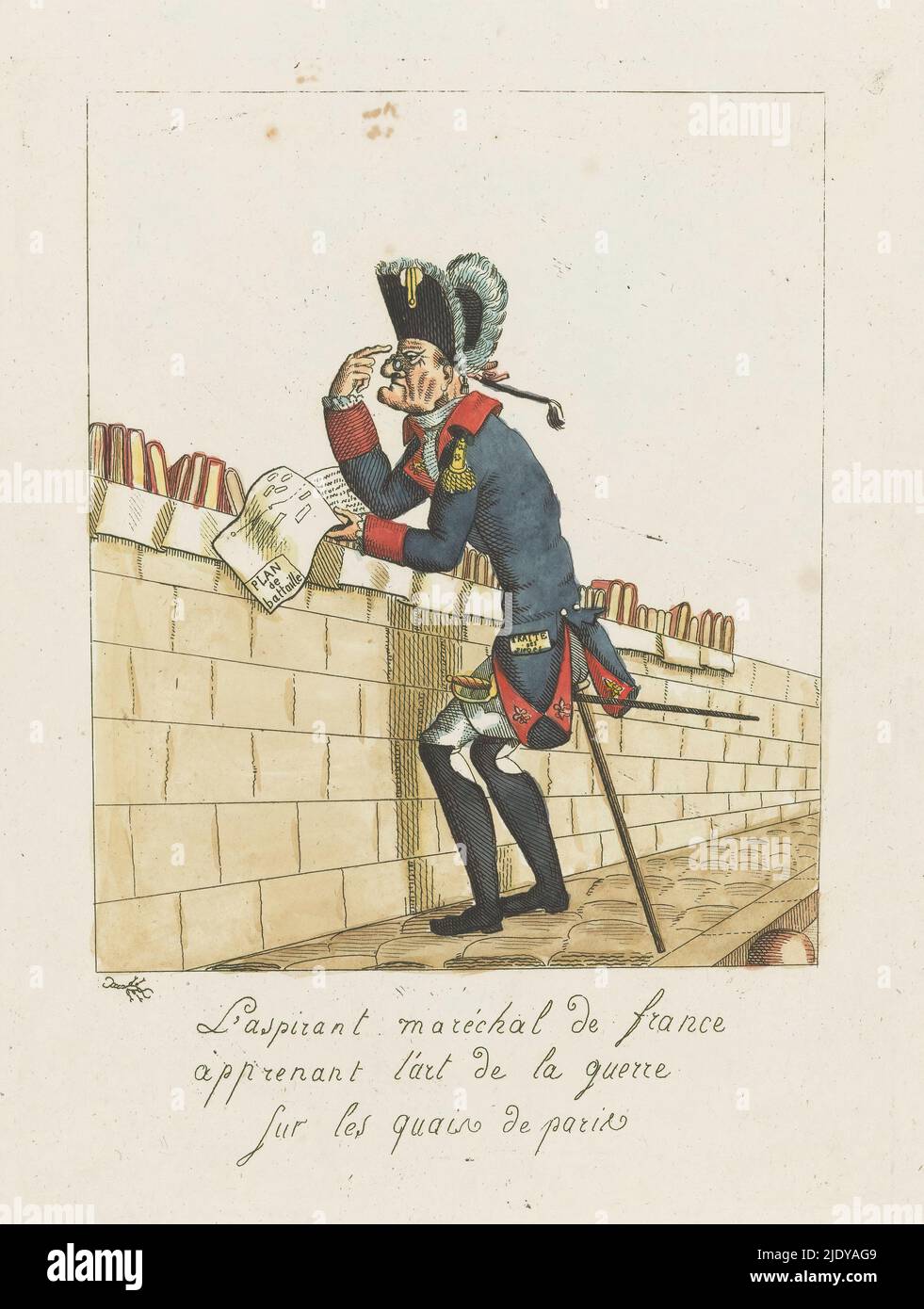 Cartoon showing french aspiring marshal hi-res stock photography and ...