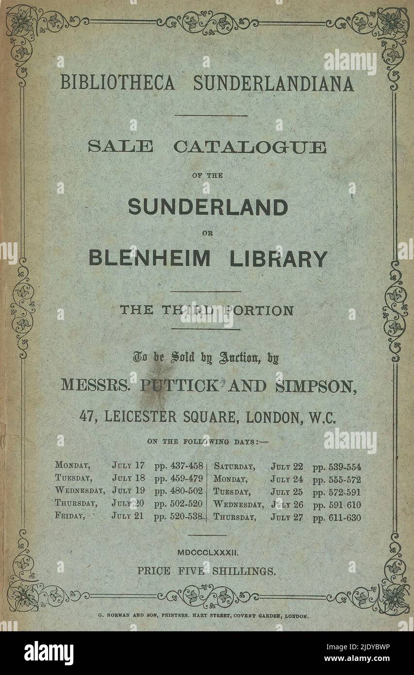 Veiling puttick en simpson hi-res stock photography and images - Alamy