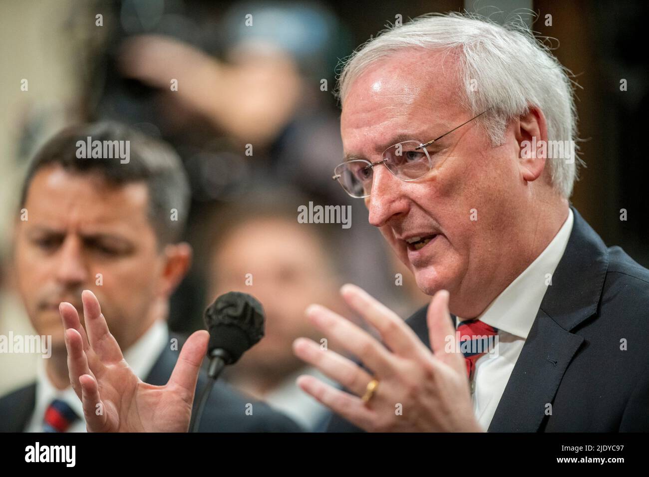 Jeffrey A. Rosen, Former Acting Attorney General, responds to questions ...