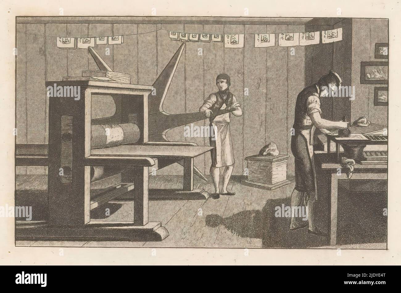 Workbench inking hi-res stock photography and images - Alamy