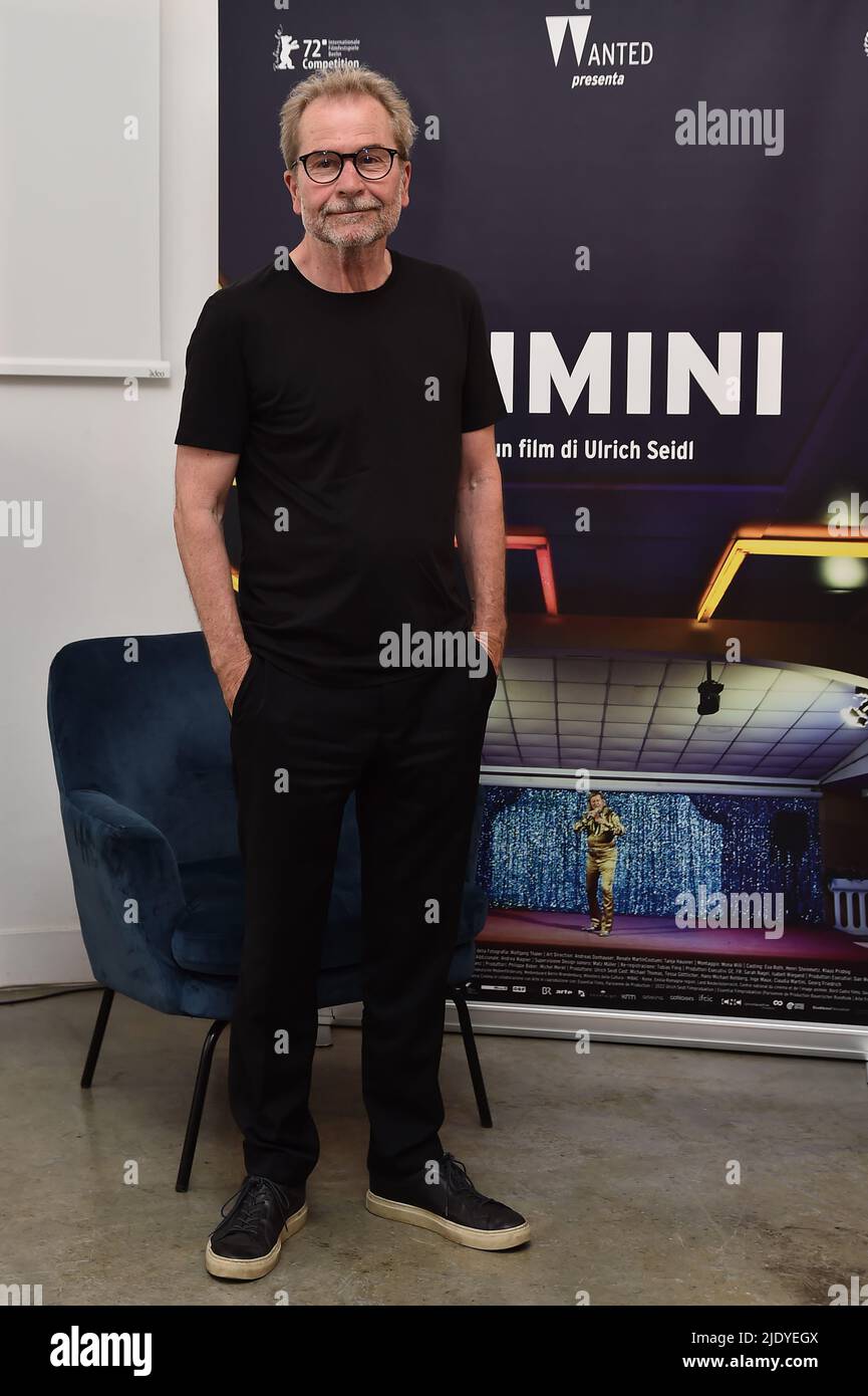 Ulrich Seidl Photocall of the movie -Rimini- by Ulrich Seidl Milan ...