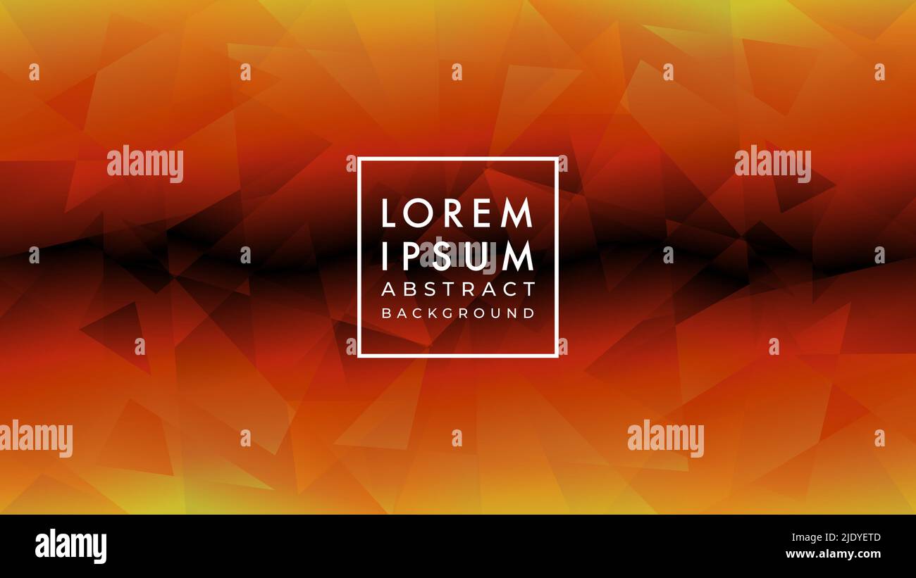 Burnt low poly pattern vector illustration. Abstract background design ...