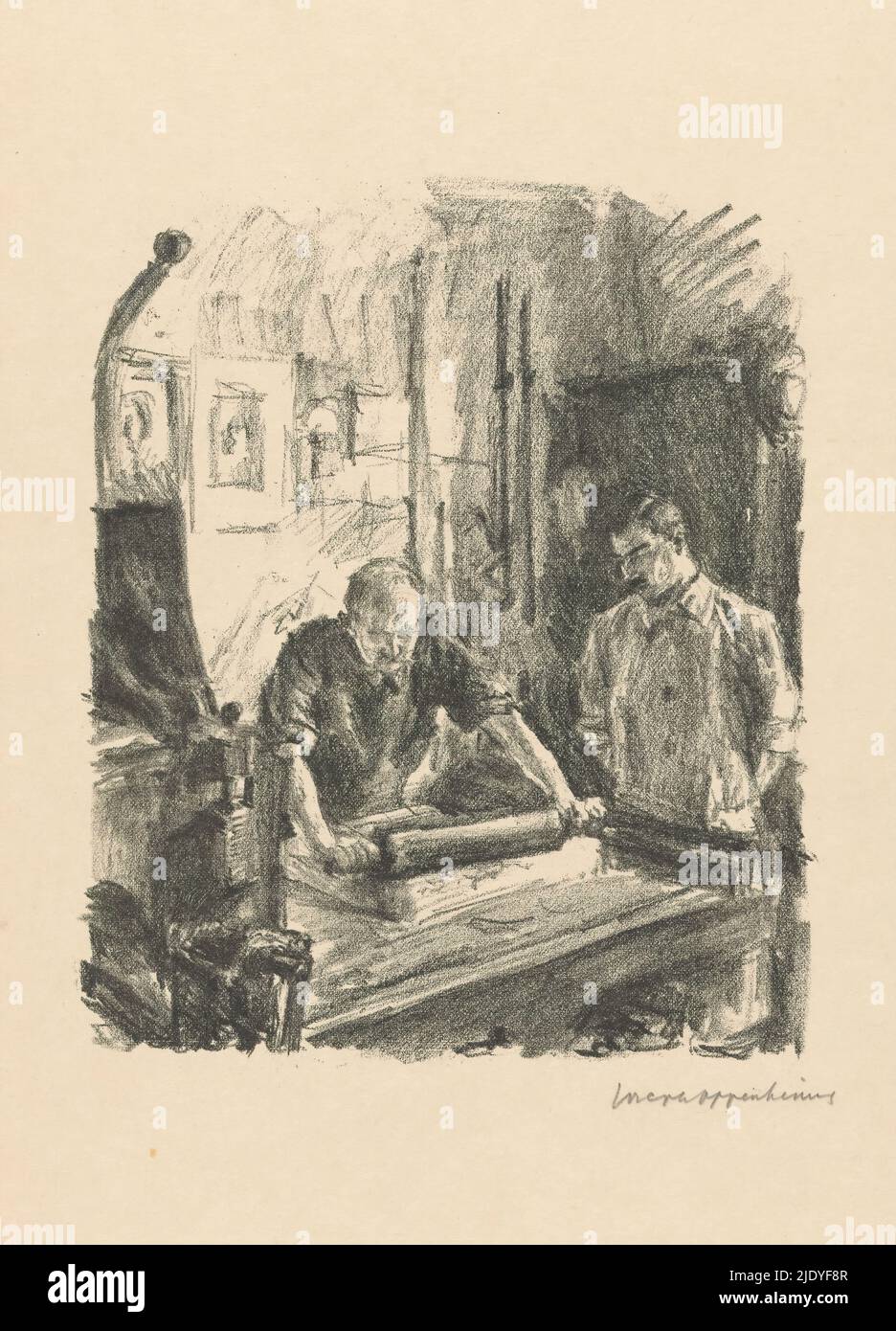 Inking 1930 hi-res stock photography and images - Alamy