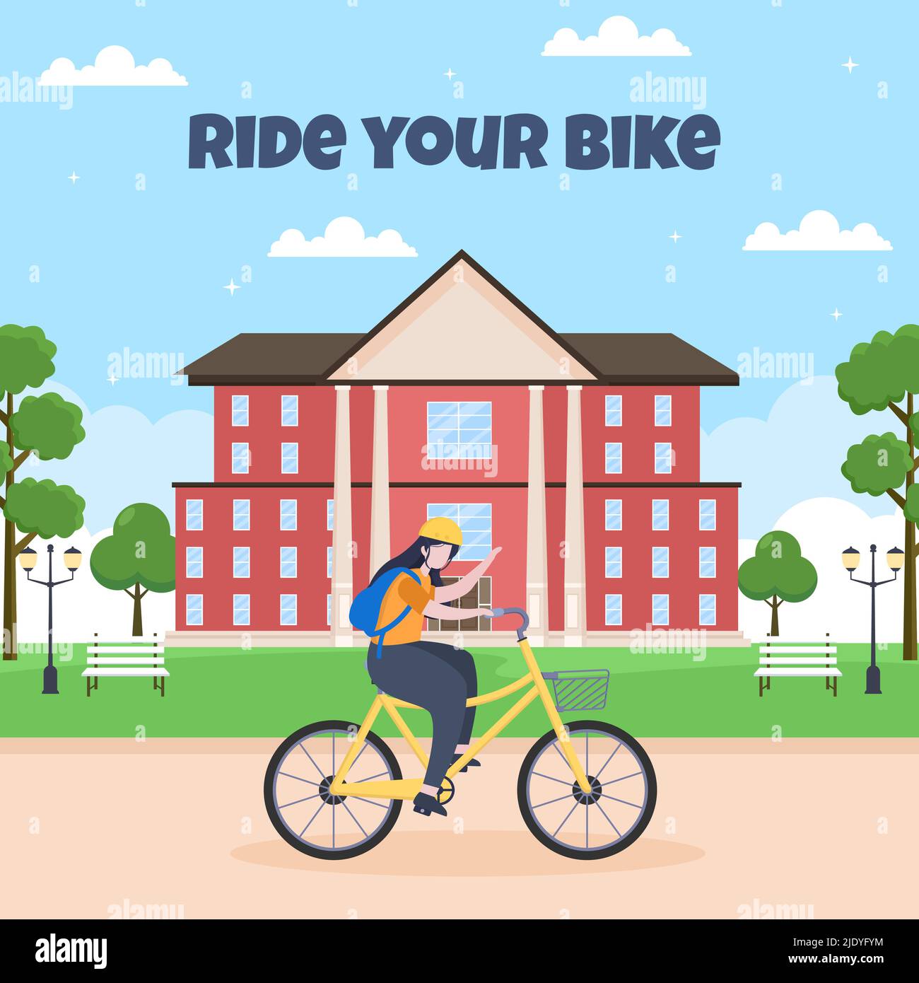 Rider safety Stock Vector Images - Alamy