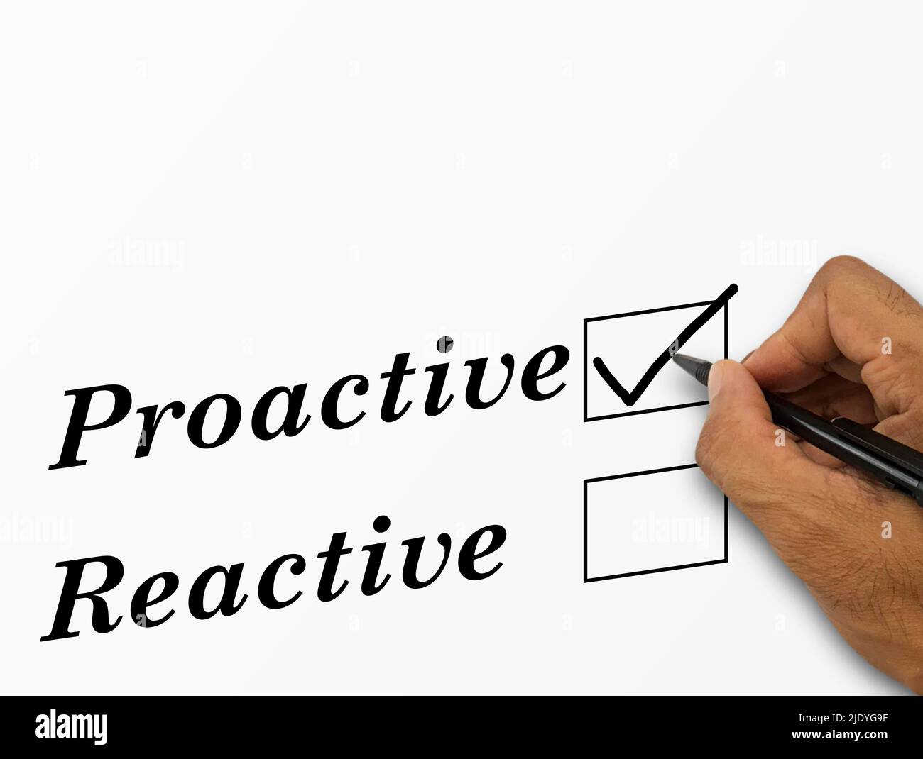 Proactive Vs Reactive